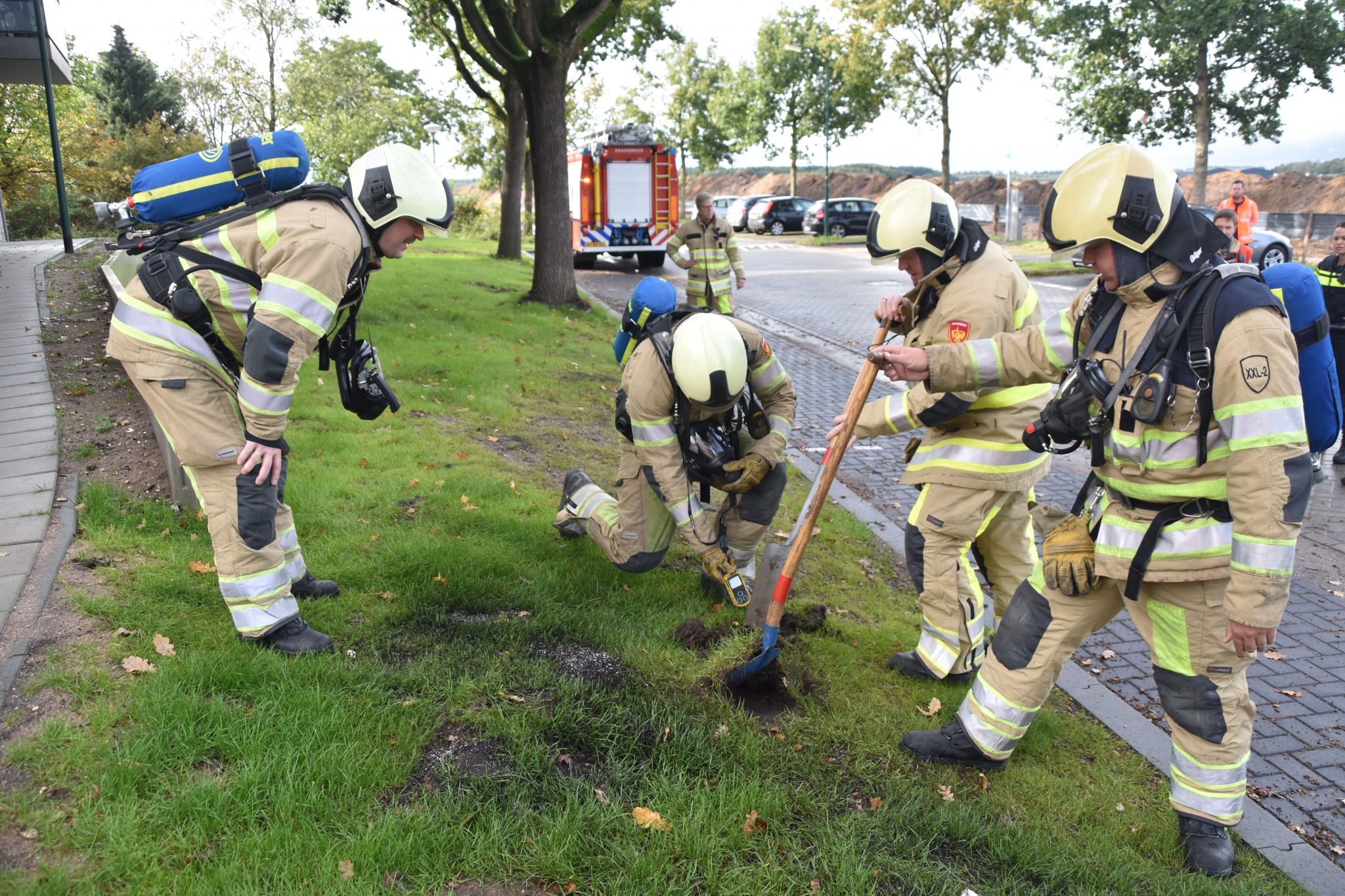 Gaslek bij appartementengebouw – Brandweer Soest & Soesterberg